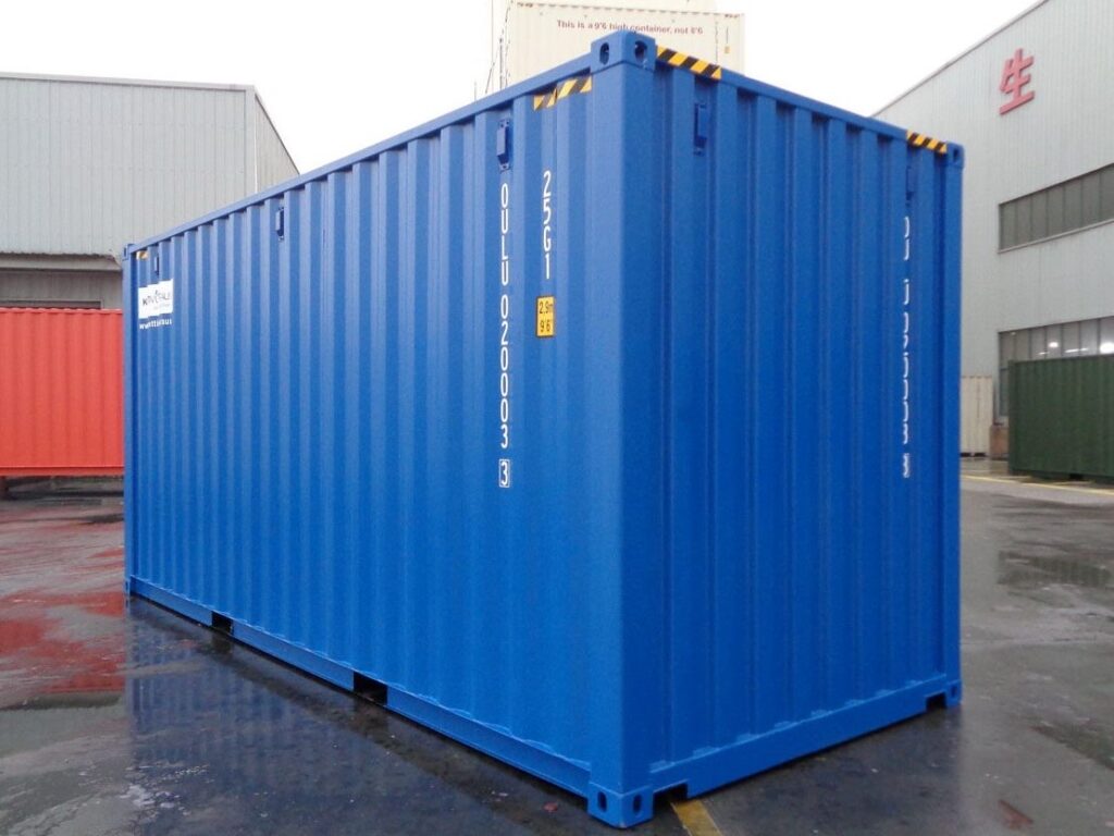 New 20ft High Cube Container – Blue Horizon Containers